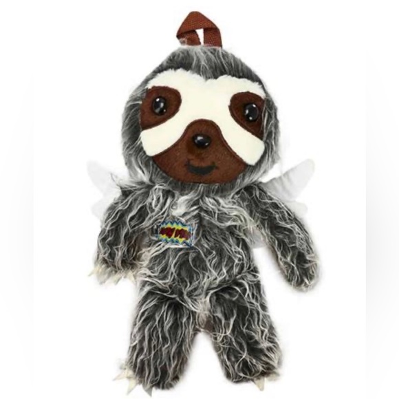 Marvel | Other | Marvel Sloth Baby Backpack Furry Sloth With Storage In ...
